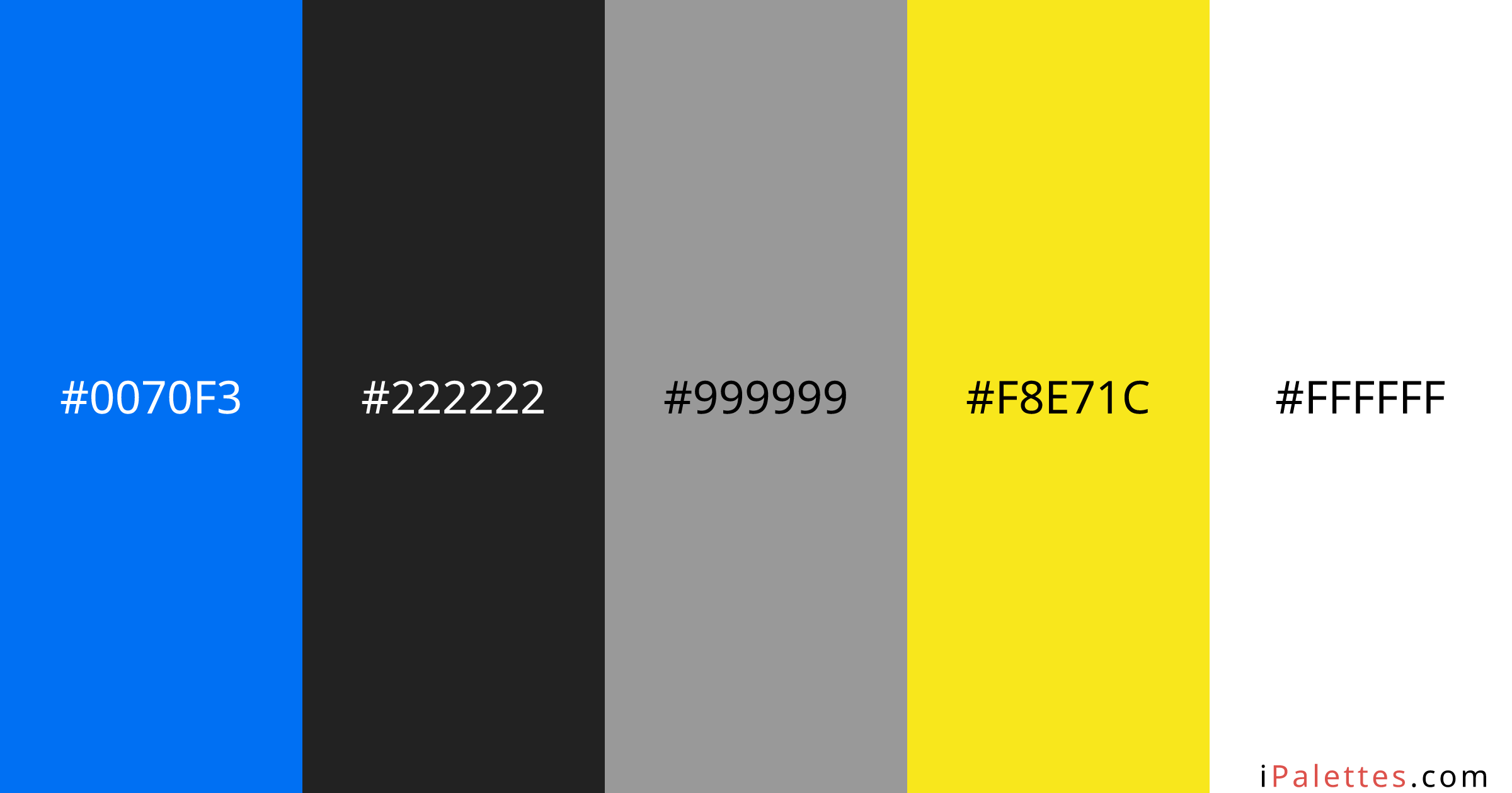 Nextjs Color Palette and colors #0070f3 #222222 #999999 #f8e71c #ffffff ... Nextjs Color Palette and colors #0070f3 #222222 #999999 #f8e71c #ffffff ...