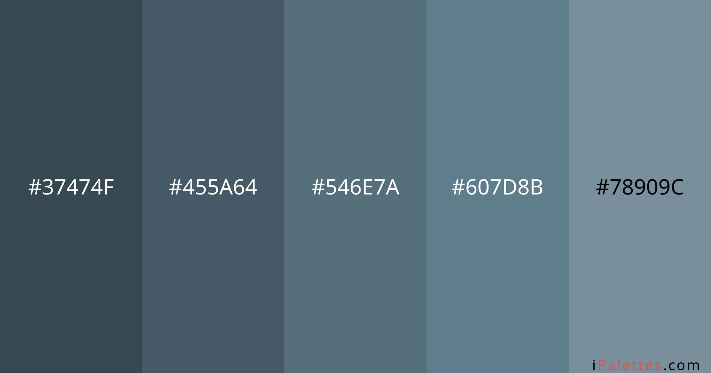 Shadow Milk Cookie armor colors Color Palette and colors #37474F ...