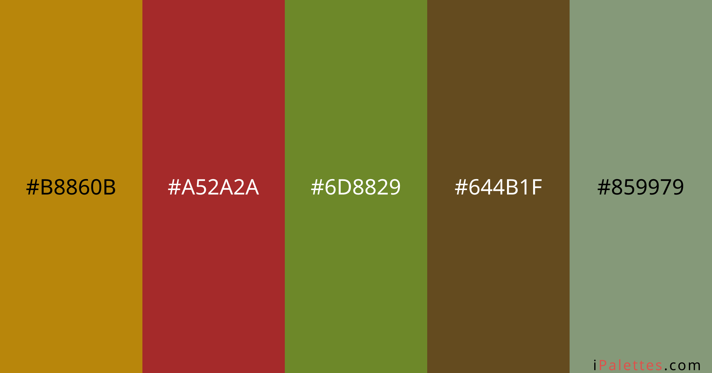 Colors dogs can see the most Color Palette and colors #b8860b #a52a2a ...