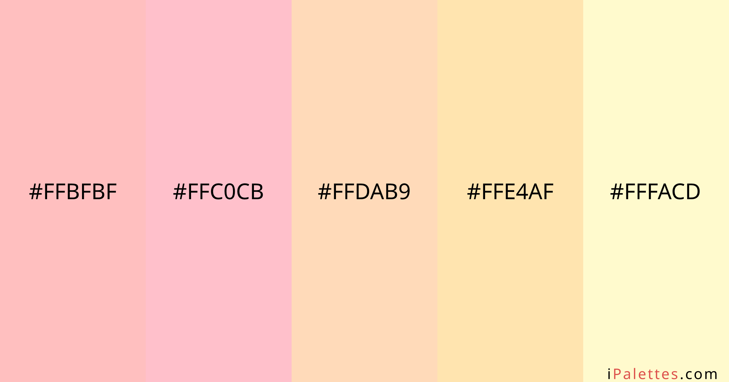 Hayley smith american dad Color Palette and colors #ffbfbf #ffc0cb # ...